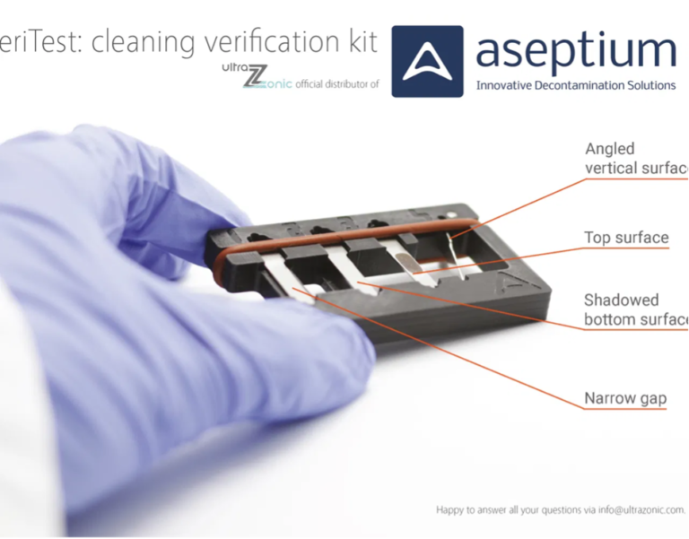 New: Aseptium’s Cleaning Verification Kit - Ultrazonic