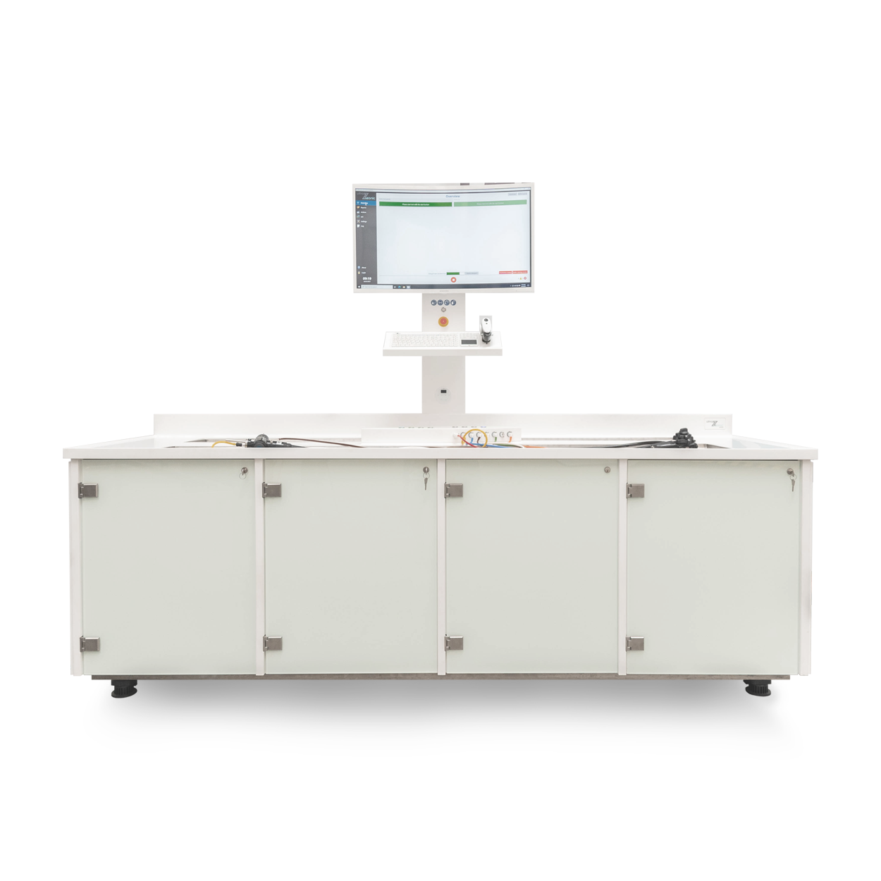 Automated pre-treatment for flexible endoscopes - Ultrazonic